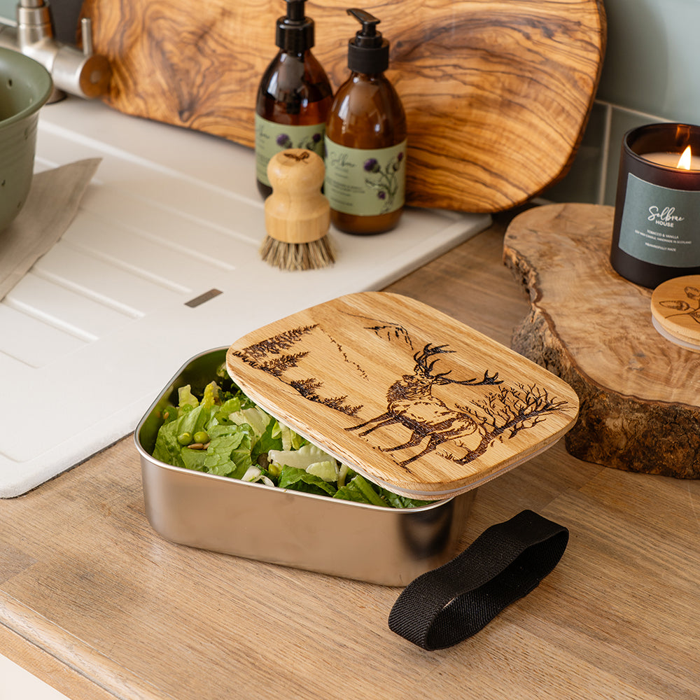 Scenic Stag Lunch Box | Selbrae House