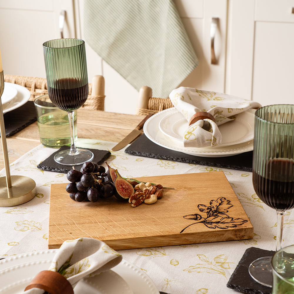 Autumn Acorns Oak Serving & Cheese Board | Selbrae House