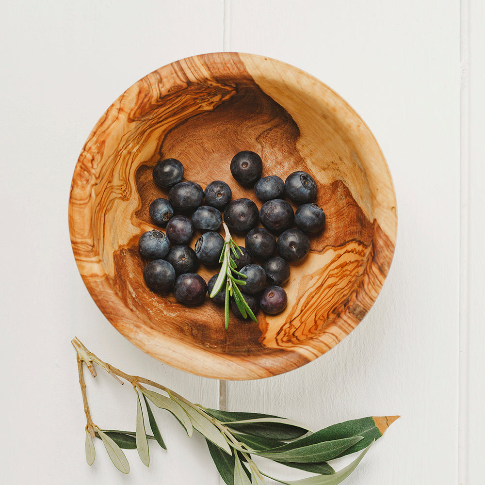 Olive Wood Small Round Dish | Selbrae House